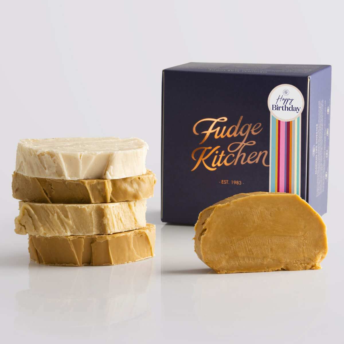 Caramel Cream Slab Fudge Selection - Fudge Kitchen – Fudge Kitchen UK