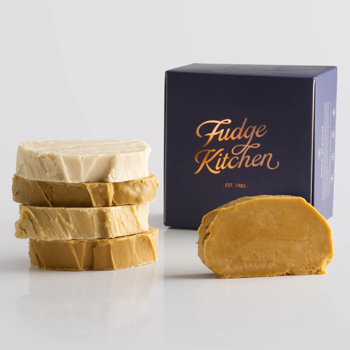 Caramel Cream Slab Fudge Selection - Fudge Kitchen – Fudge Kitchen UK