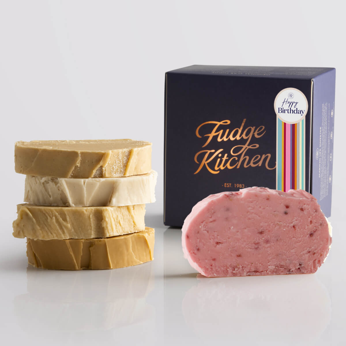 Light and Fruity Slab Fudge Selection - Fudge Kitchen – Fudge Kitchen UK