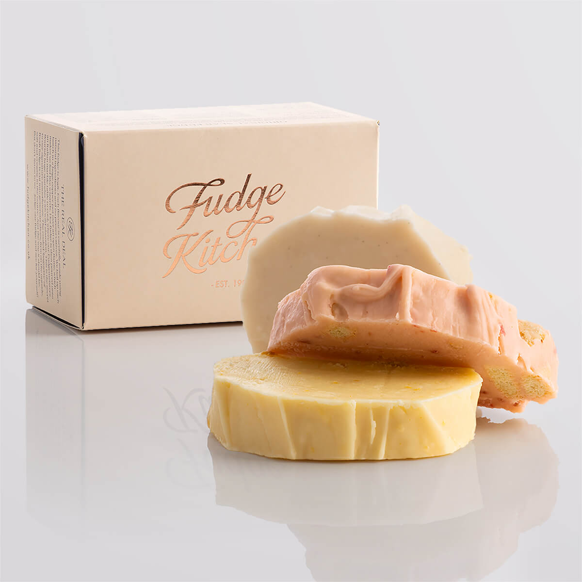 Light and Fruity Slab Fudge Trio - Fudge Kitchen – Fudge Kitchen UK