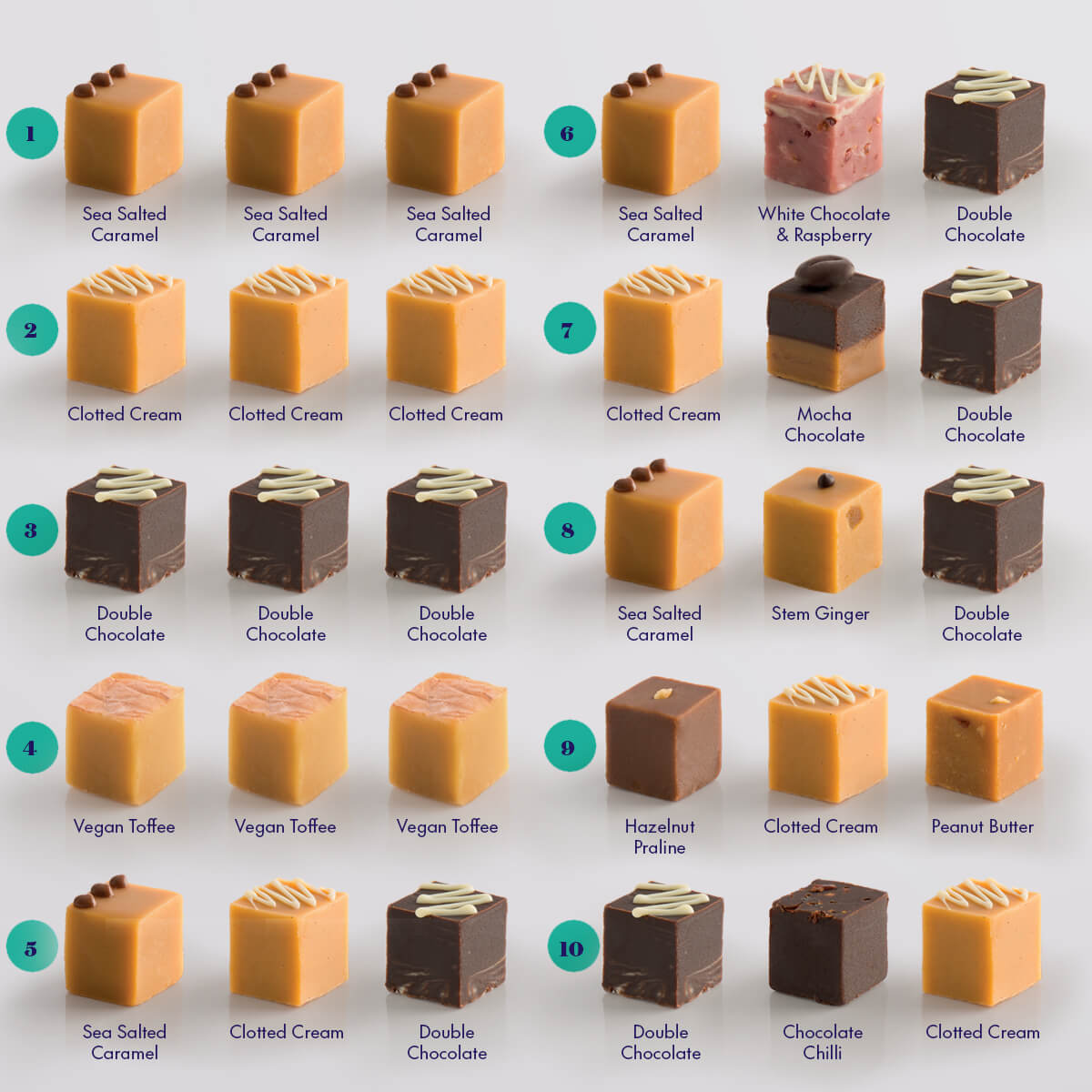 Wedding Butter Fudge Favour Sliders - Set of 15 – Fudge Kitchen UK