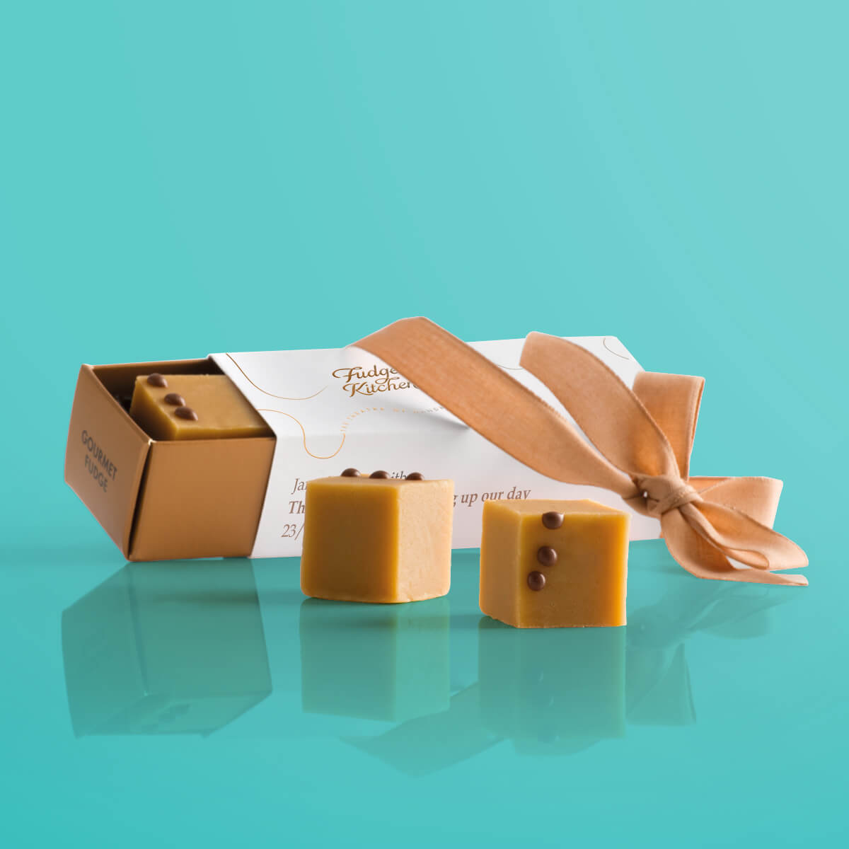 Wedding Butter Fudge Favour Sliders - Set of 15 – Fudge Kitchen UK