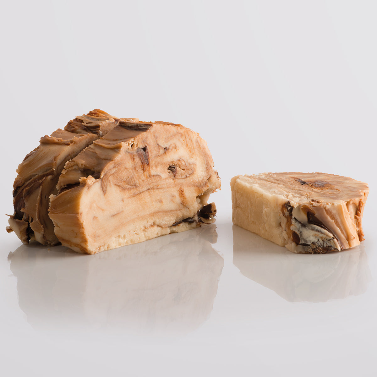 Chocolate Swirl Fudge Single Slice - Creamy Delight - Fudge Kitchen ...